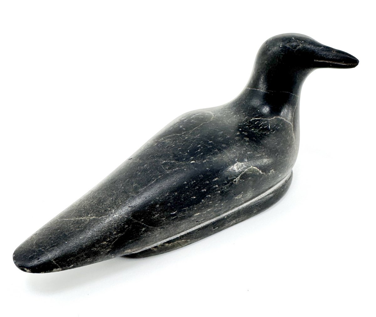 Products: Inuit Soapstone Loon by Isapik – Finer Things Antiques