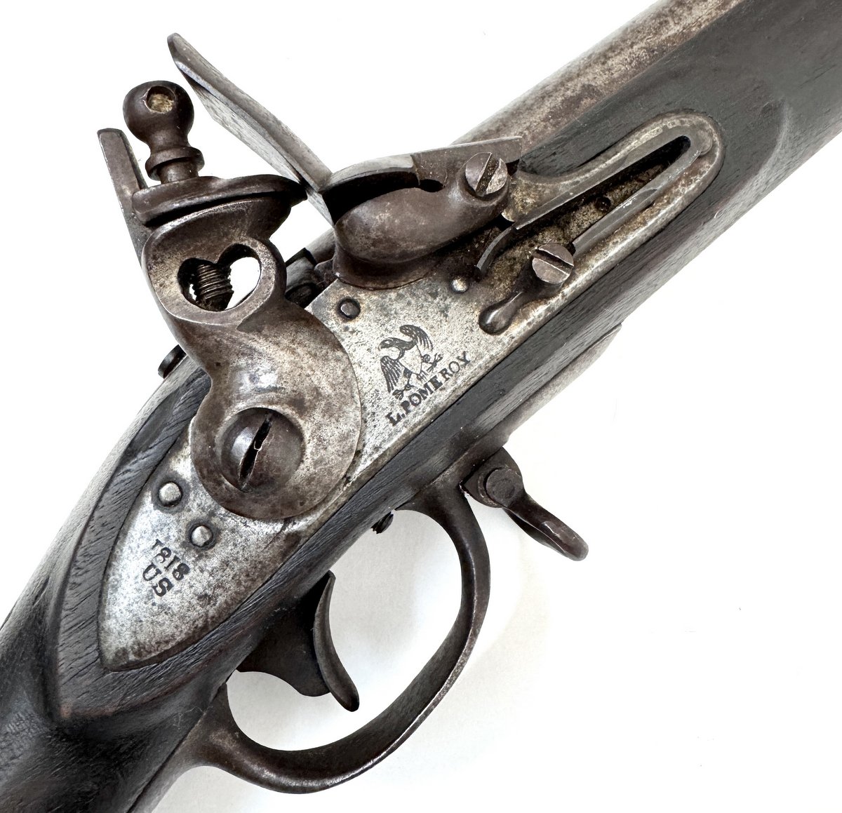 Products: U.S. Flintlock Musket by Pomeroy – Finer Things Antiques