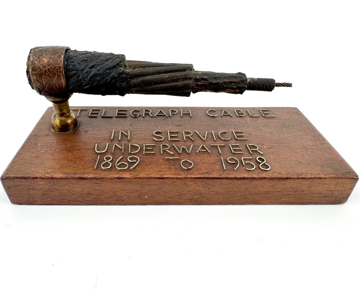 Products: Trans-Atlantic Cable Section – Finer Things Antiques